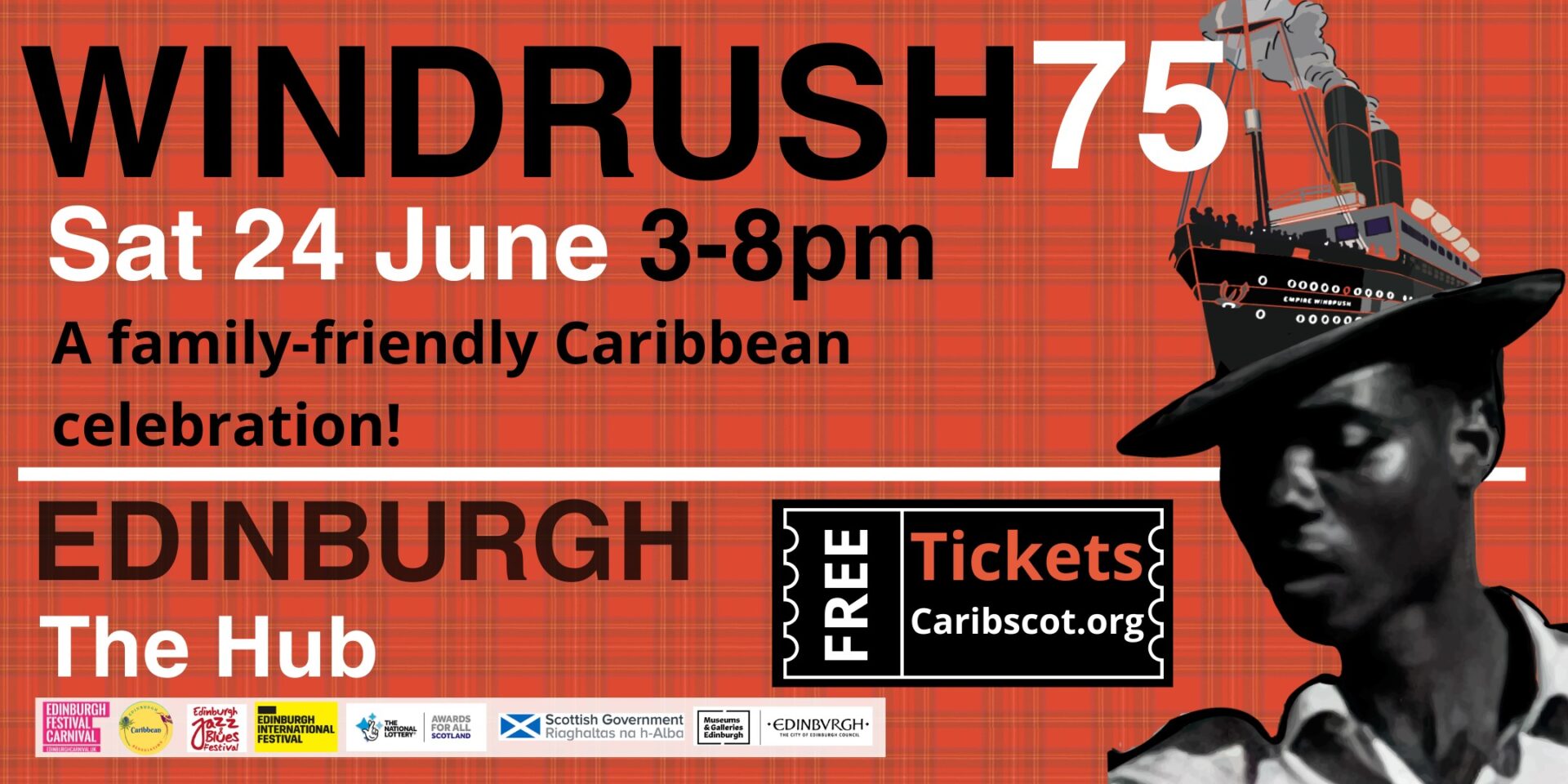Windrush 75 Anniversary Celebration, 24th June 2023, Edinburgh Scotland ...